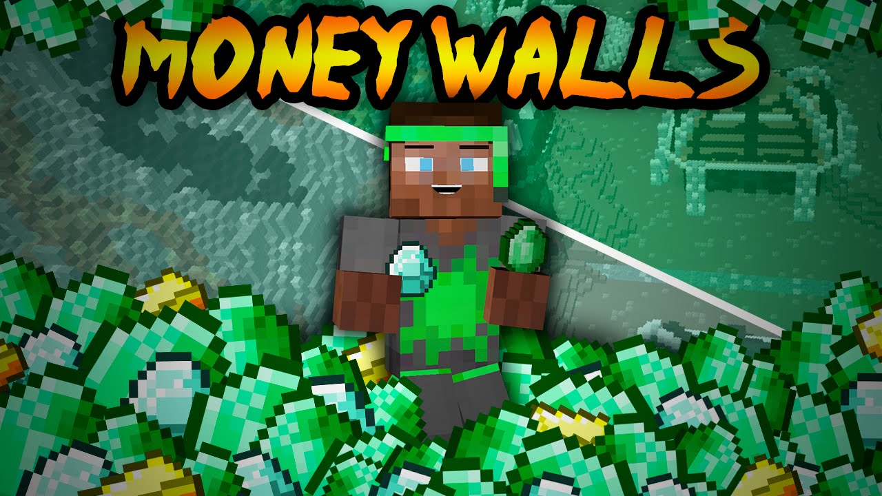 Dansk Minecraft - Money Walls - "KOVA, LØB!!!" - YouTube