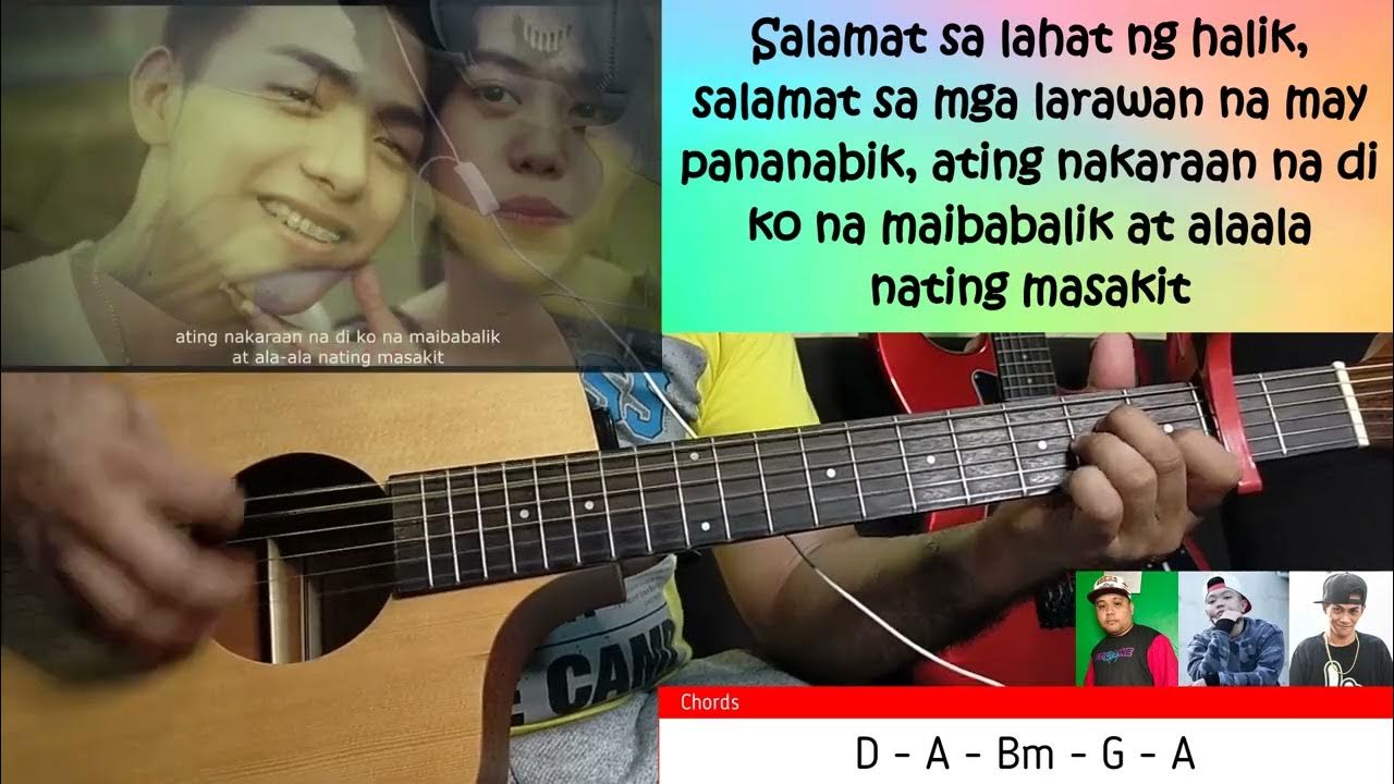 Still One, Yayoi, Yhanzy - Salamat Paalam Na (Guitar Cover With Chords ...