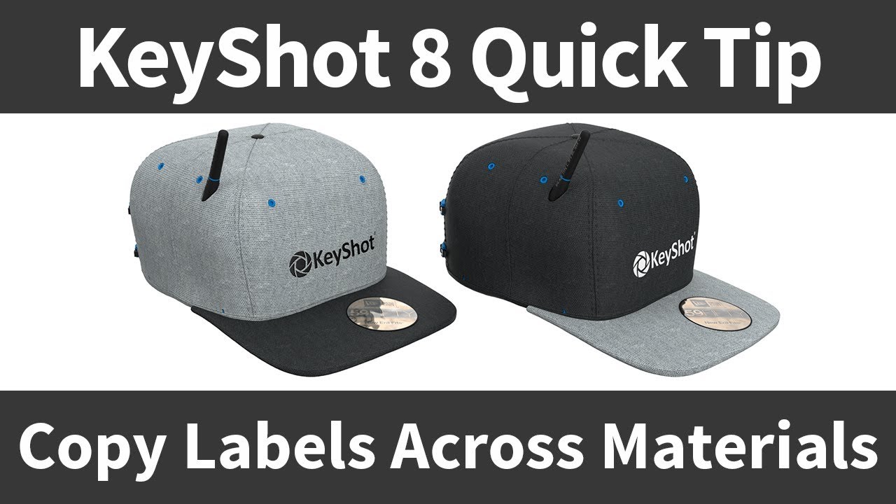 KeyShot 8 Quick Tip: Copy Labels Across Materials - YouTube