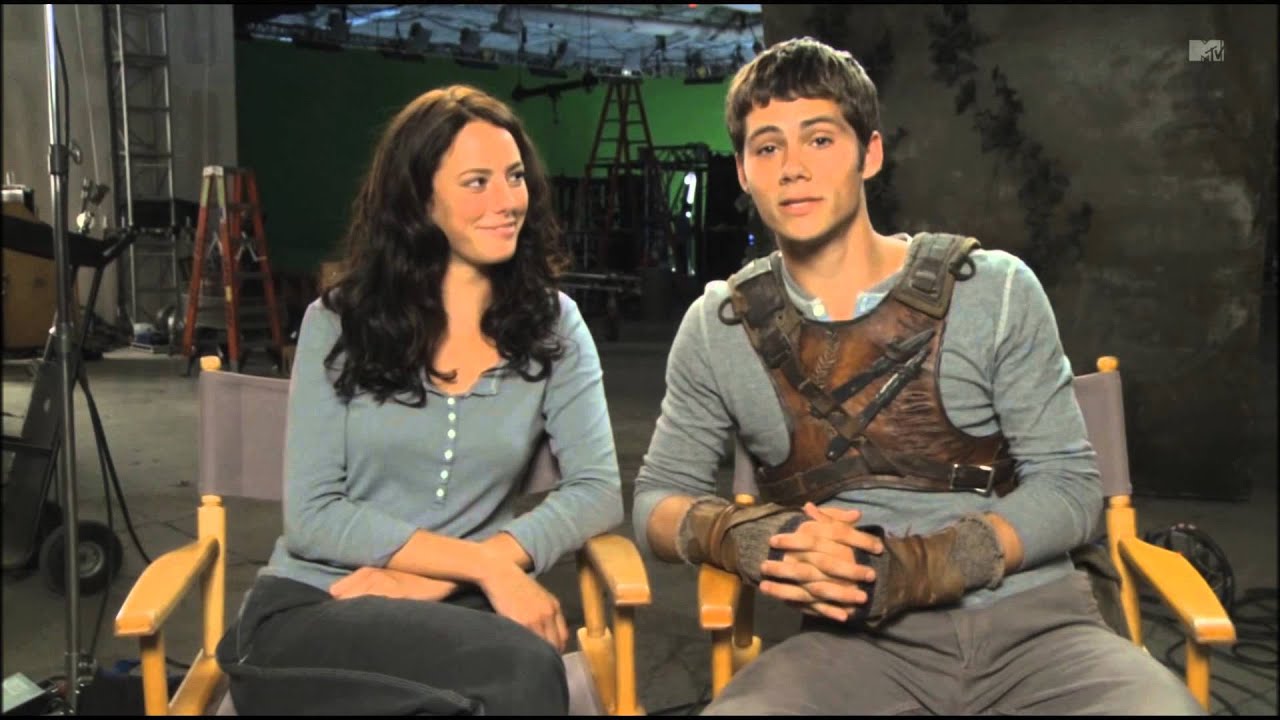Dylan O'Brien Maze Runner intro - YouTube