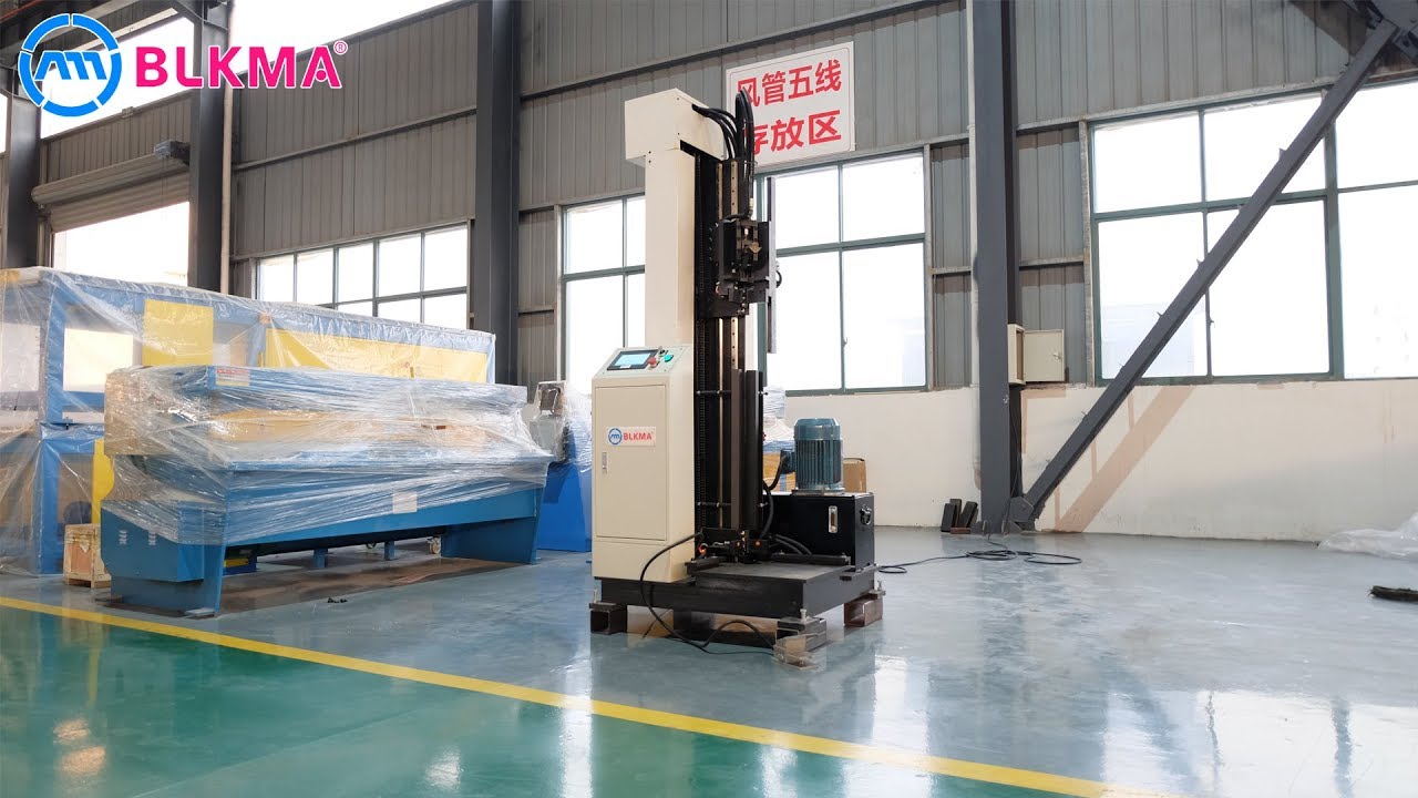 BLKMA Duct CNC hydraulic lock seam closing machine / Pittsburgh Lock ...