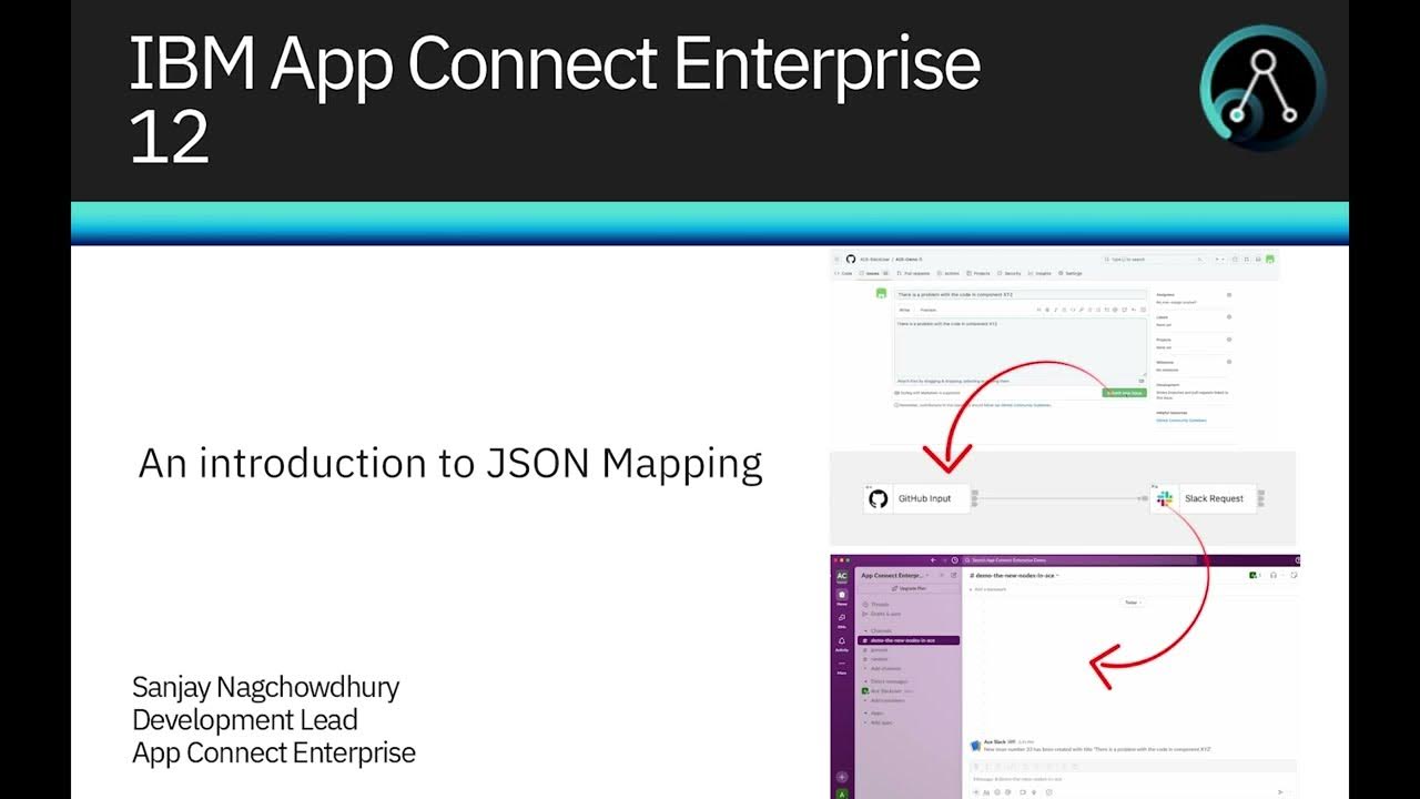 An introduction to JSON Mapping in IBM App Connect Enterprise - YouTube