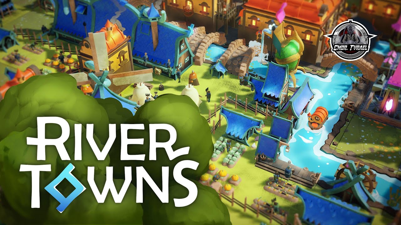 RIVER TOWNS - A Charming Tetris-Like Puzzle Game - YouTube