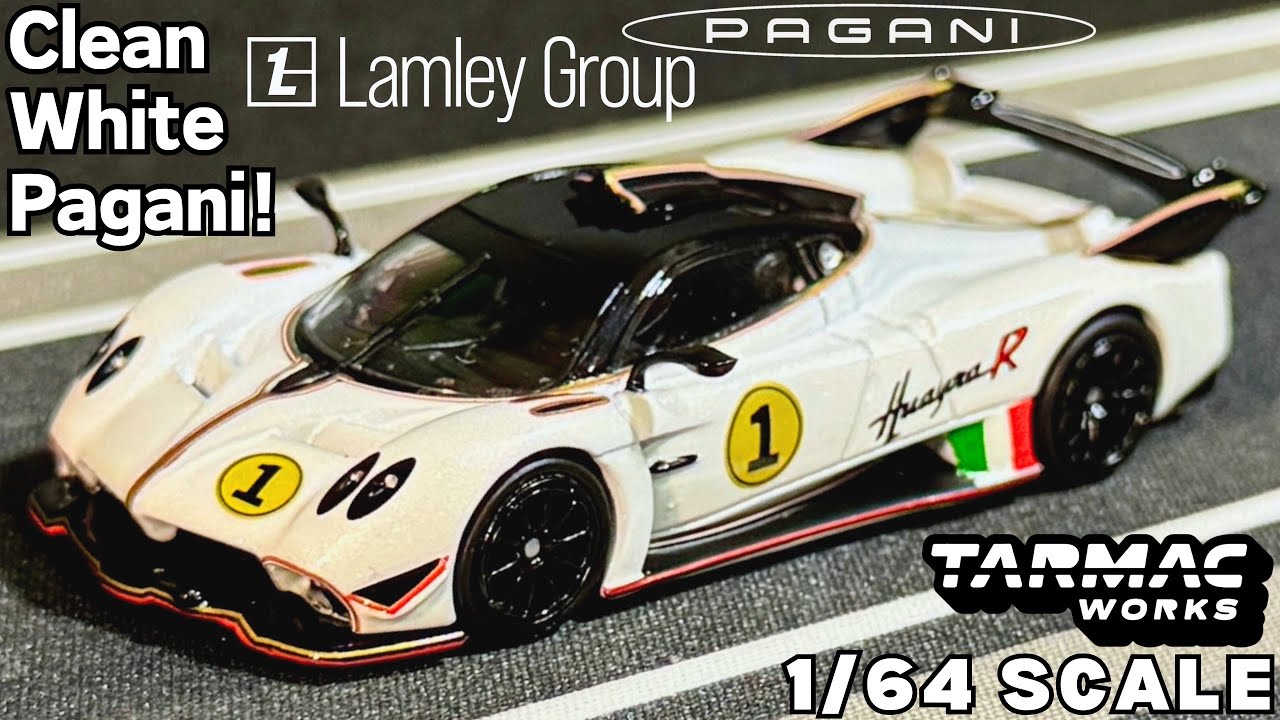 Unboxing 2024 Tarmac Works X Lamley Group 1/64 Scale Pagani Huayra R ...