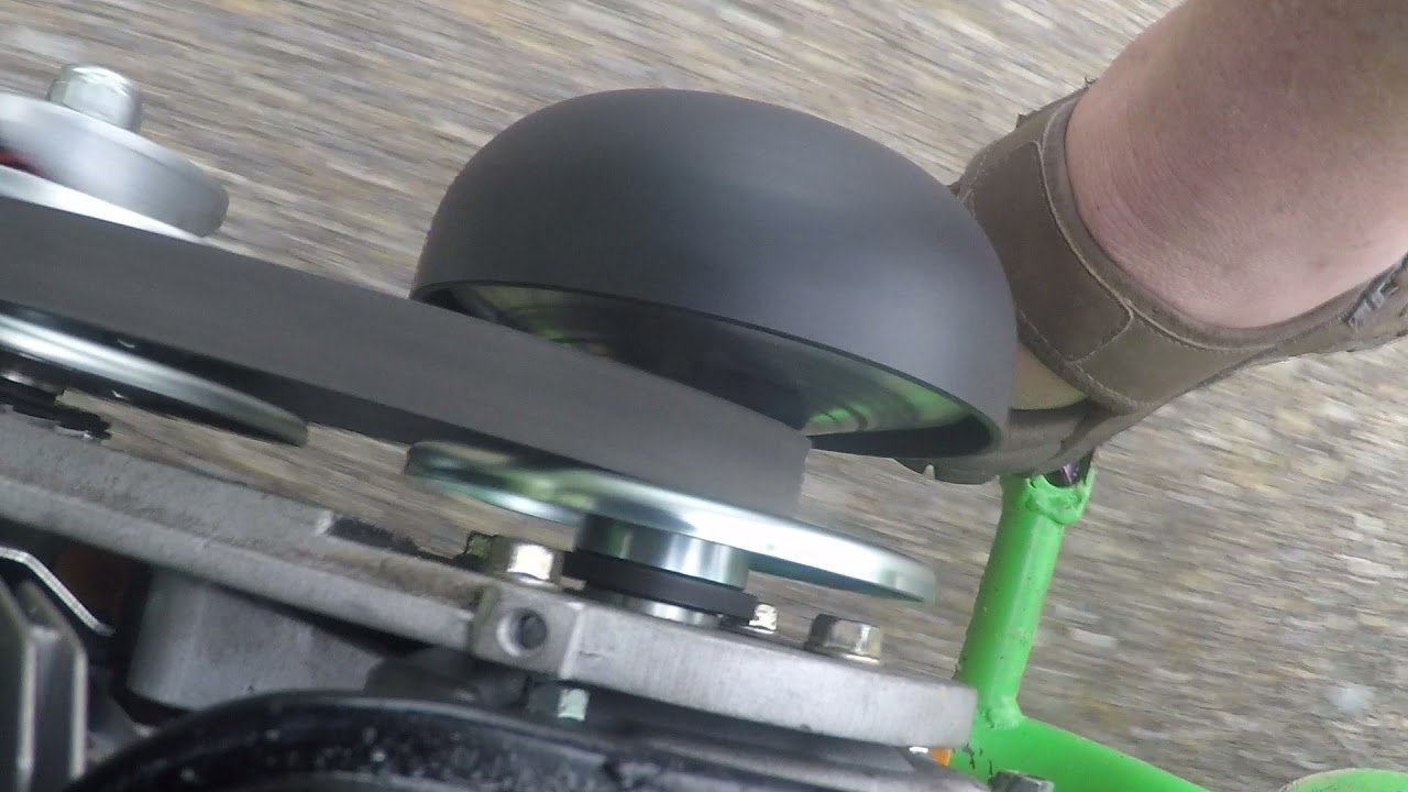 Juggernaut driver belt engagement on 212 predator - YouTube