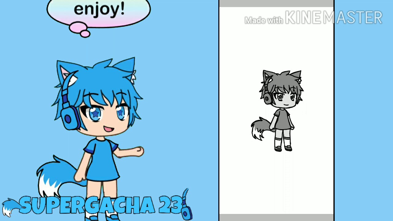 Speedpaint again! Our second speedpaint #2 | Gacha Life - YouTube