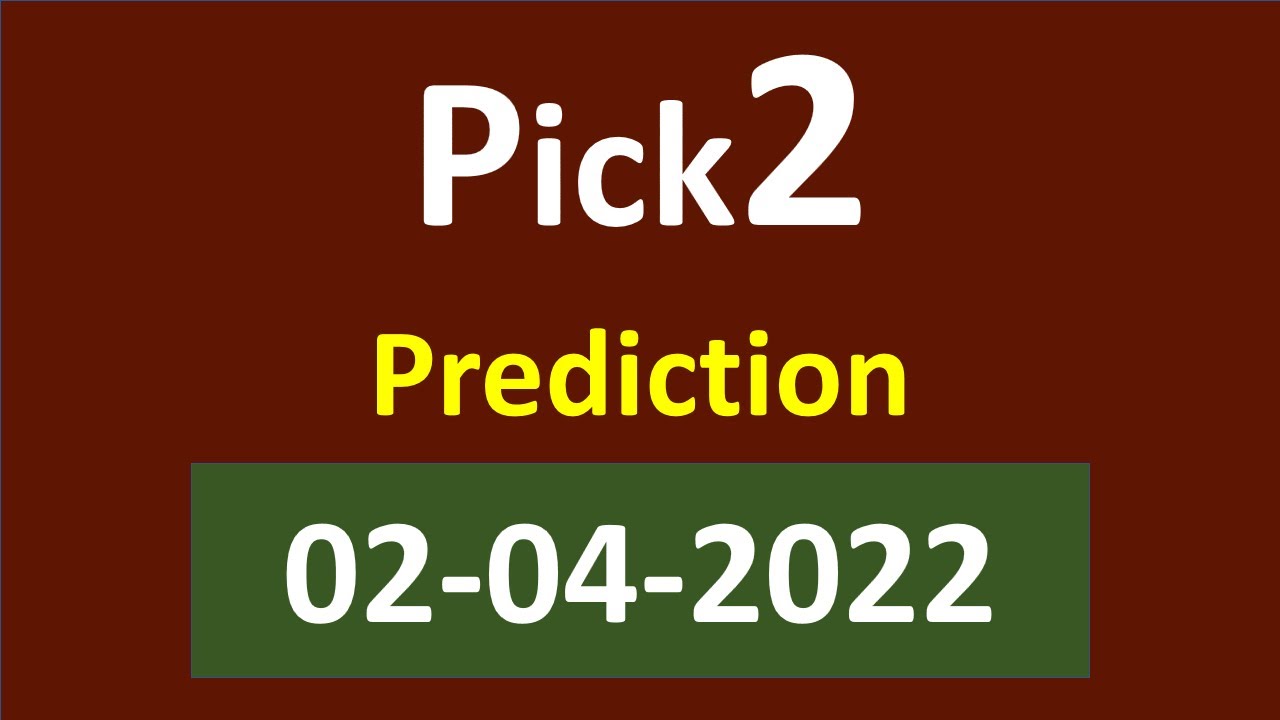 Olg pick 2 | pick 2 Winning Numbers 02-04-2022 | pick 2 lucky numbers ...