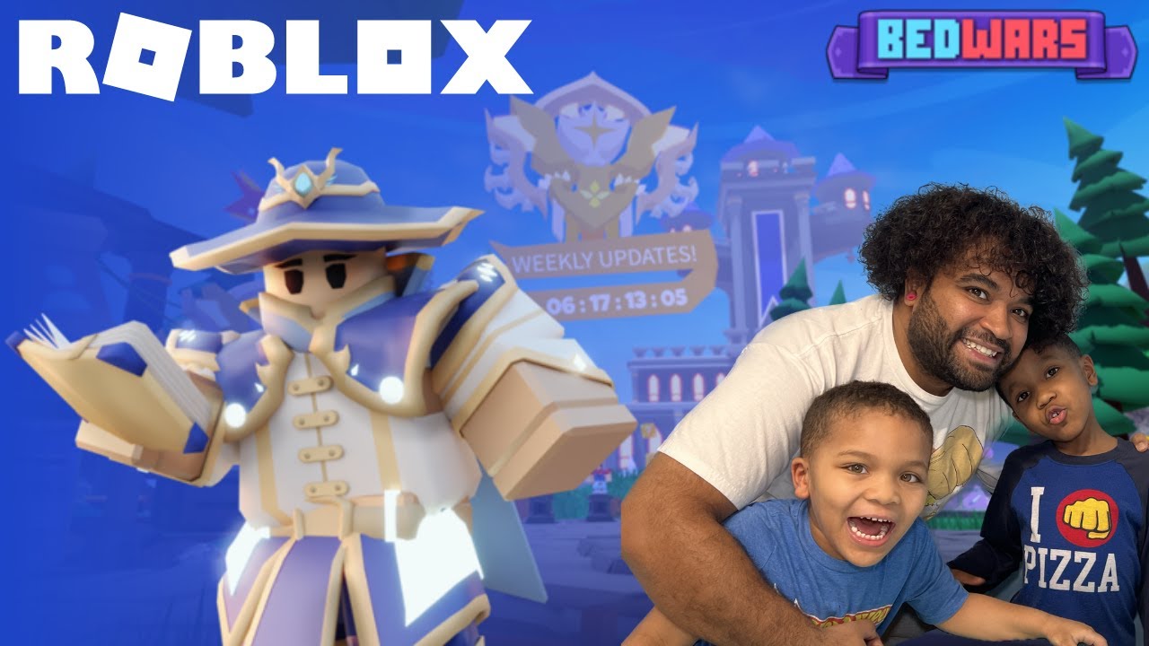ROBLOX Bed Wars with Dada and Mama and they are NOOBS: Family Friendly ...