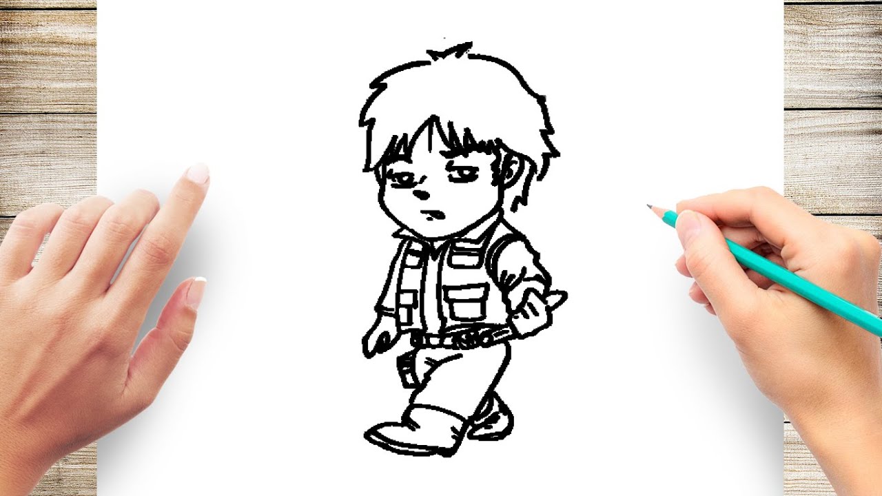 How to Draw Chibi Han Solo - YouTube