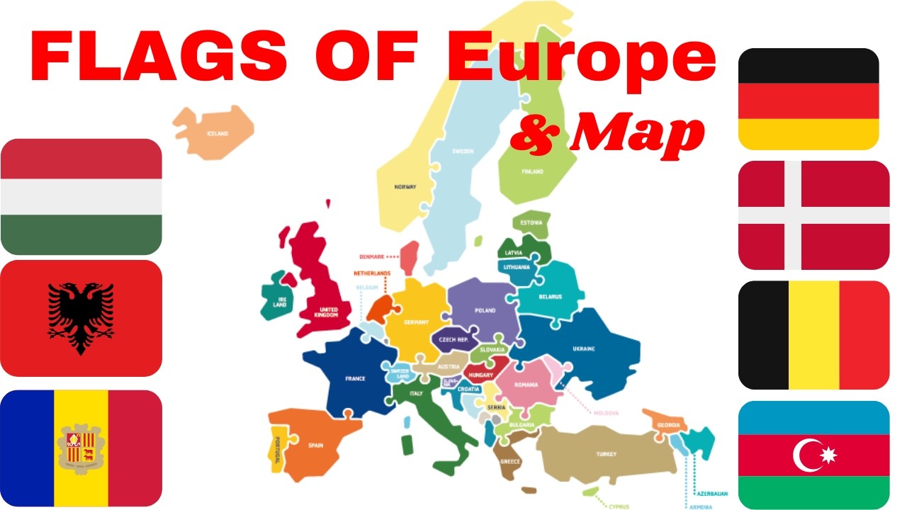 DIY European Flags for Kids! - YouTube