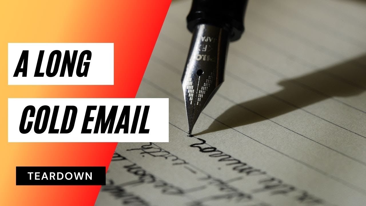 #226 - Teardown of a Very Long Email That Worked - YouTube