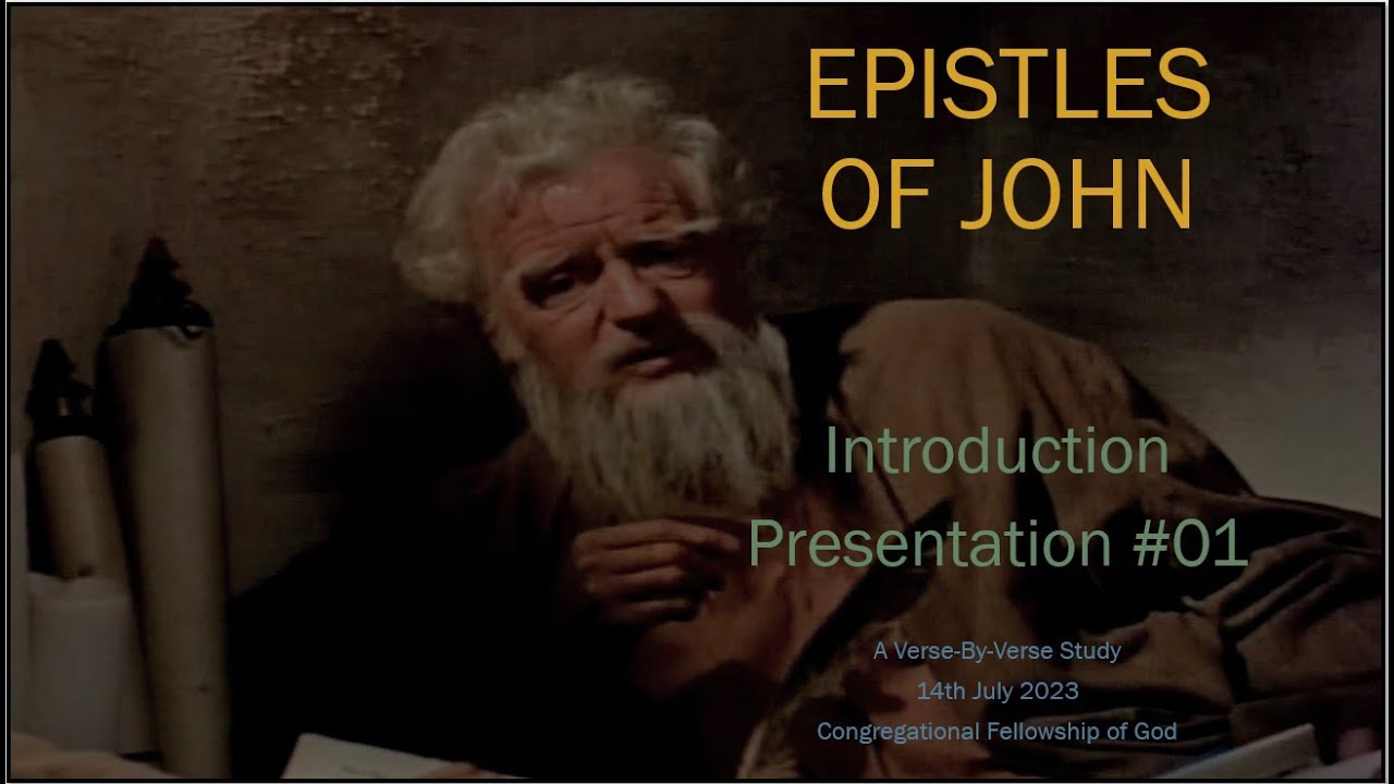 Epistles Of John #01 - YouTube