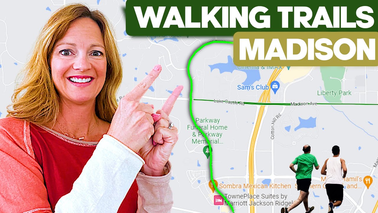 The Best Walking Trail in Madison MS | Things to do in Madison MS - YouTube