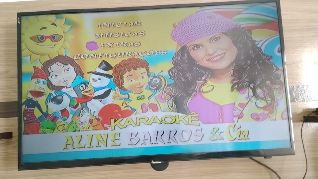 Menu DVD Aline e cia 1 Karaokê - DVD ORIGINAL - YouTube