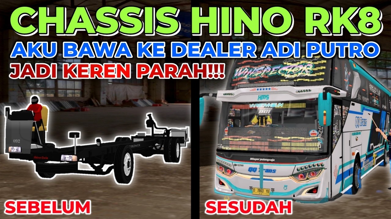 Modal Chassis Bus!! Ayo Kita Bawa ke Karoseri Adi Putro & Jadikan Bus ...