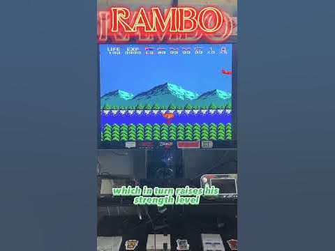 “They drew first blood, not me.” #rambo #retrogaming #retrogames #retrogamer #nintendo #nes #80s ...
