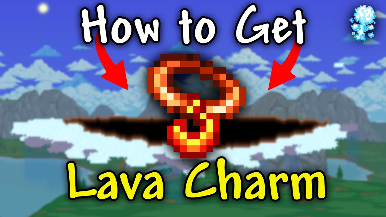 How to Get Lava Charm in Terraria Skyblock 1.4.5 - YouTube