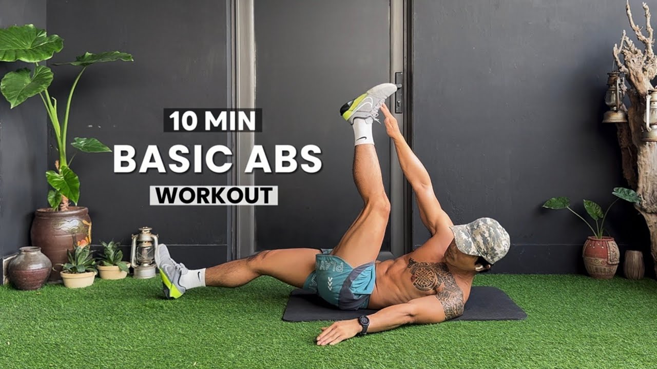 10 Min AB SCULPT Workout | Strengthen Your Core & Flat Stomach - No ...