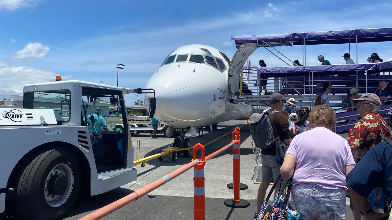 Take-off and Landing - Hawaiian 247 - KOA - HNL - YouTube