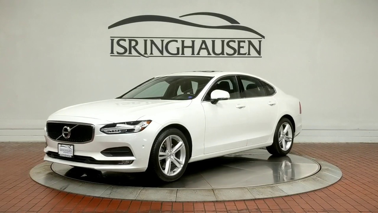 2017 Volvo S90 T5 Momentum in Crystal White Pearl - 008229 - YouTube