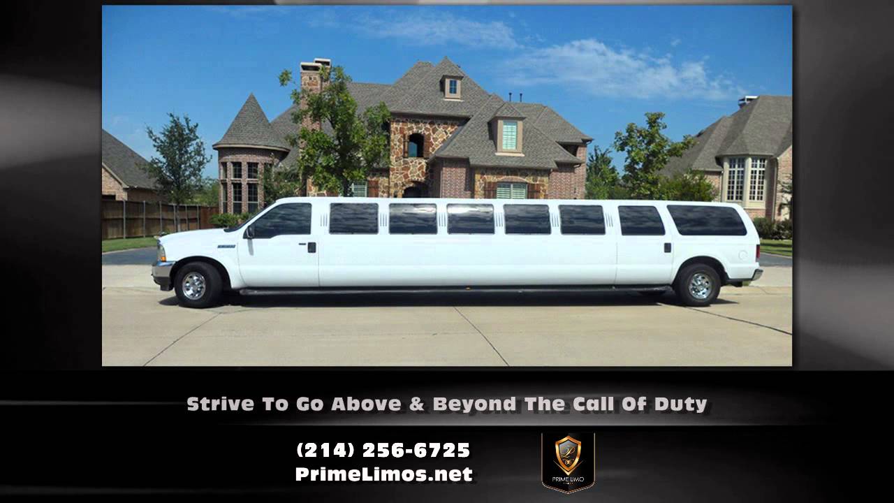 Limousine Services Dallas Texas - Prime Limo and Transportation - YouTube