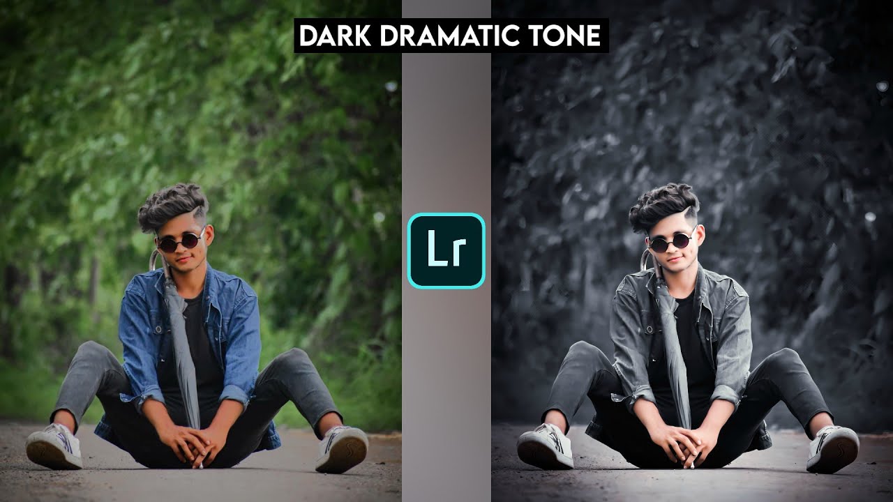 Lightroom mobile DARK DRAMATIC TONE photo editing | Lightroom photo ...