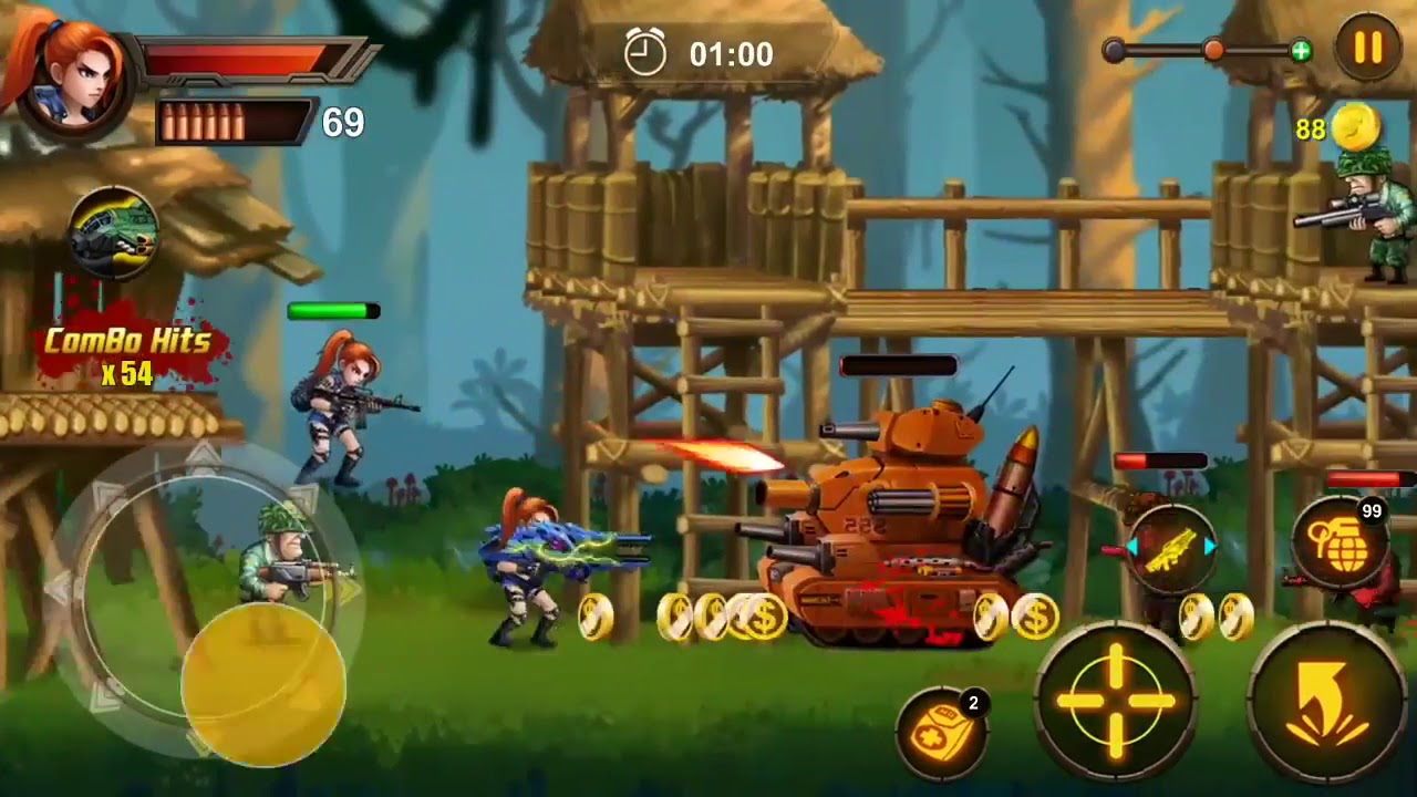 Metal Squad Level 2-3 Completed - YouTube