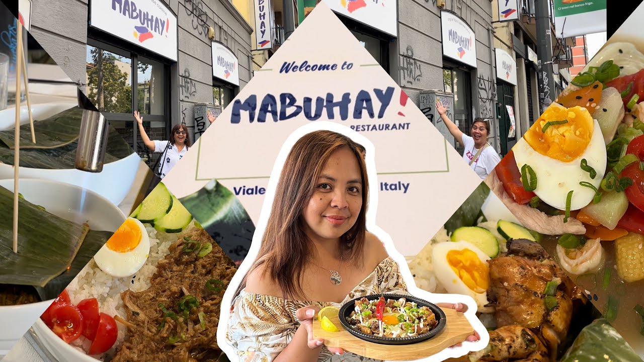 Mabuhay Restaurant - Another Pinoy Pride in Milan - YouTube