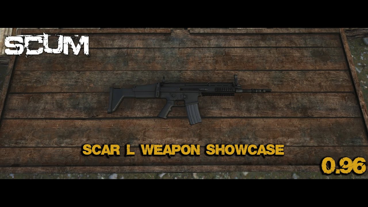 Scar L Weapon Showcase | Scum 0.96 - YouTube