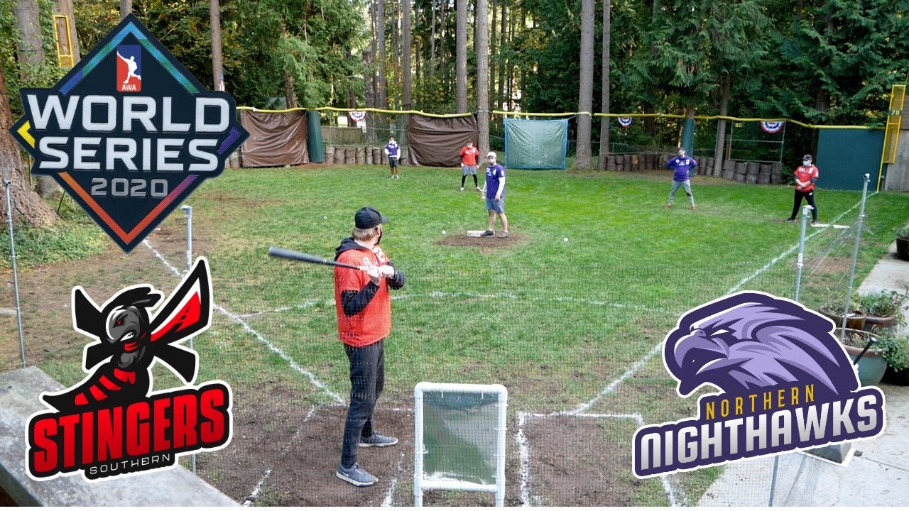 AWA Wiffle Ball World Series Game Seven | STINGERS vs NIGHTHAWKS | 2020 ...