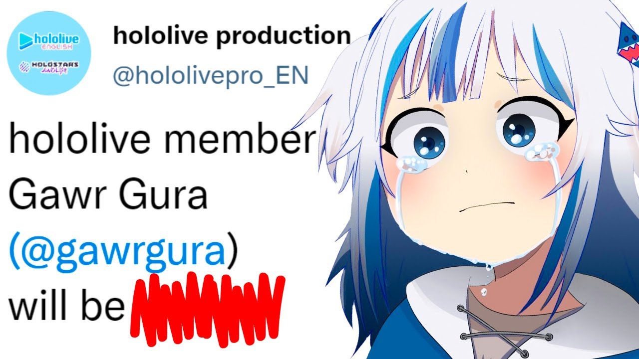 The Gawr Gura News Made My Heart Drop... - YouTube