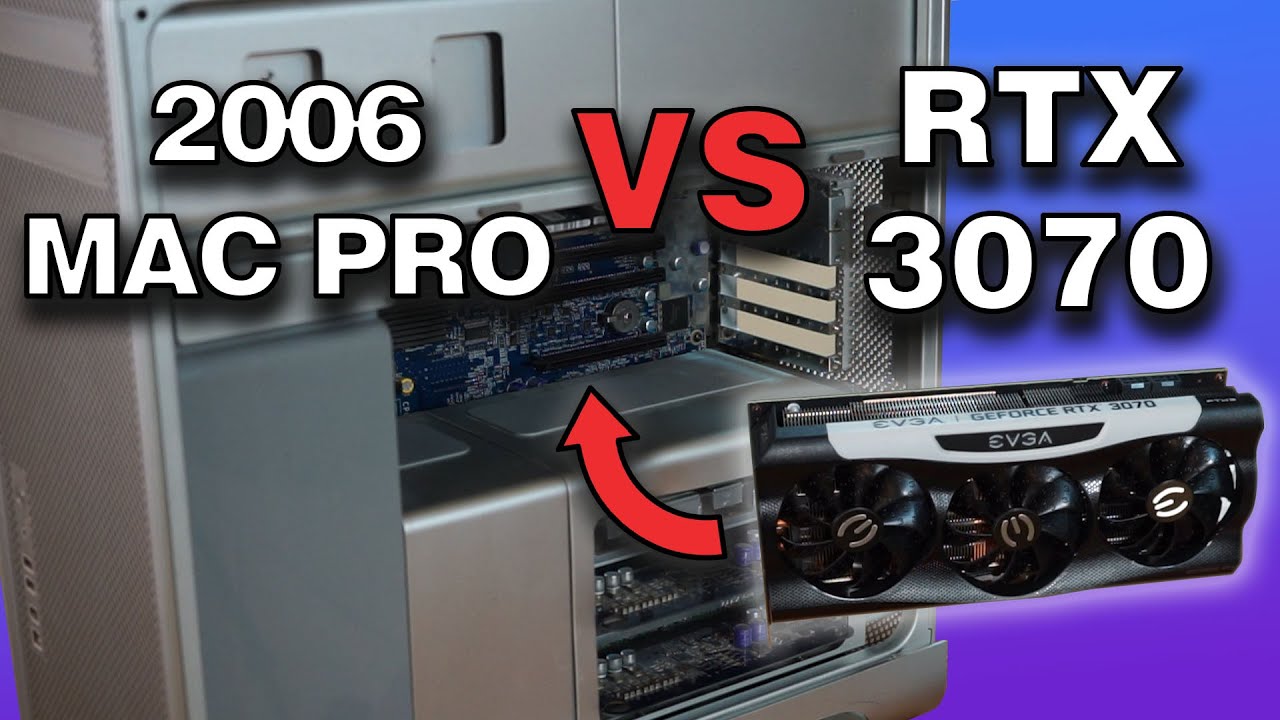 Gaming On Apples First Mac Pro from 2006 - YouTube