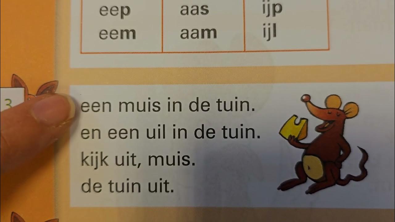 ik lees met hup en aap, leeswerkschrift 2, pagina 20 (uil) - YouTube