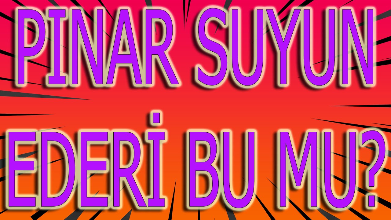 PINAR SU HİSSE ANALİZİ VE PINARSU HİSSE YOUMU #PINSU HİSSE - YouTube
