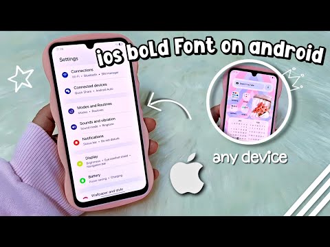update! how to get ios font on android ✨️ San Francisco iPhone Font for Android