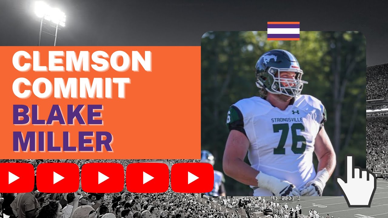 Blake Miller Clemson 2022 Commit Evaluation - YouTube