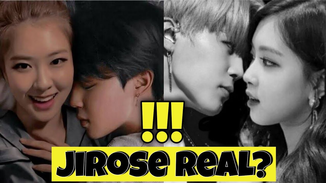 Jirose 👩‍ ️‍💋‍👨 Rose(Blackpink) & Jimin (BTS) Real ? Are Jirose Dating ...