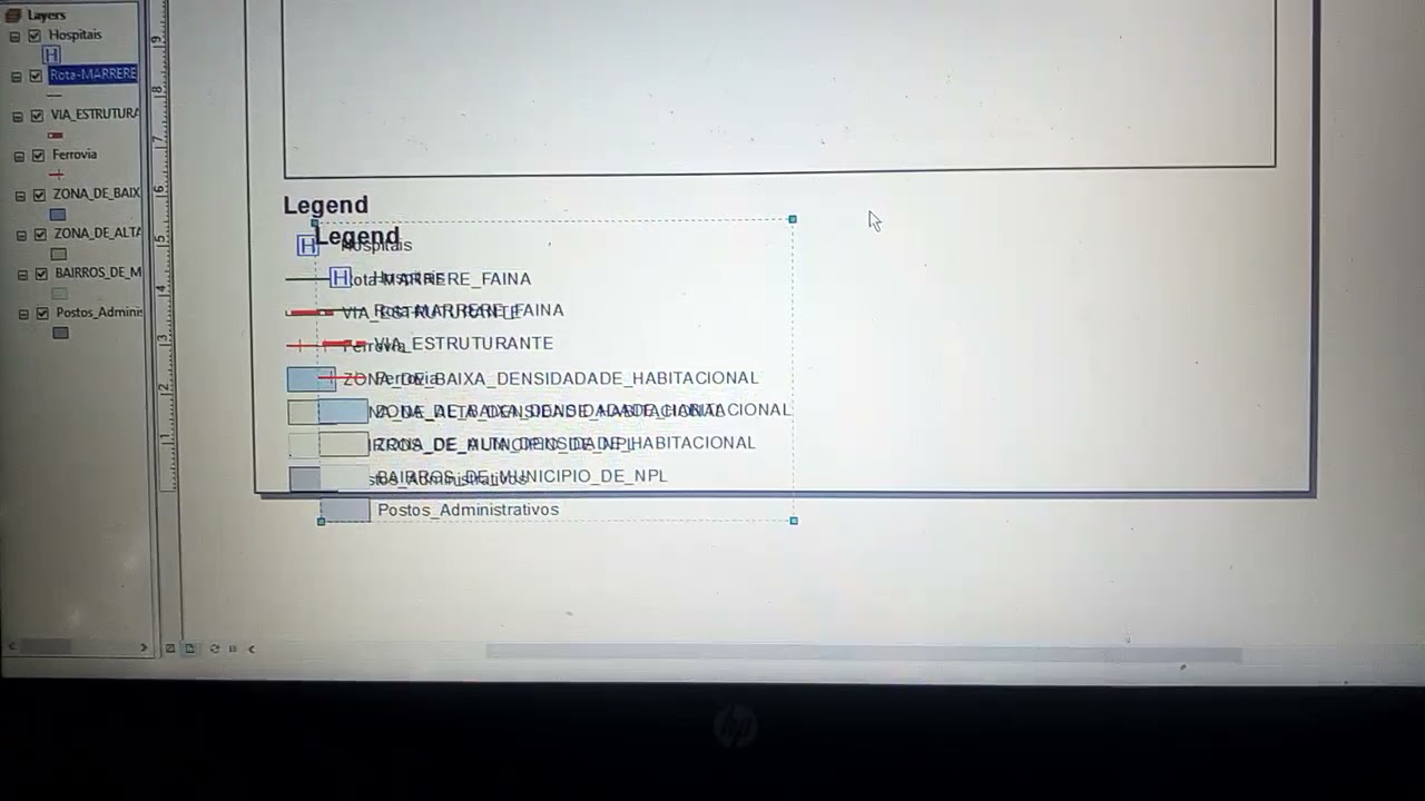 How to Add a horizontal legend in ArcGis.? - YouTube