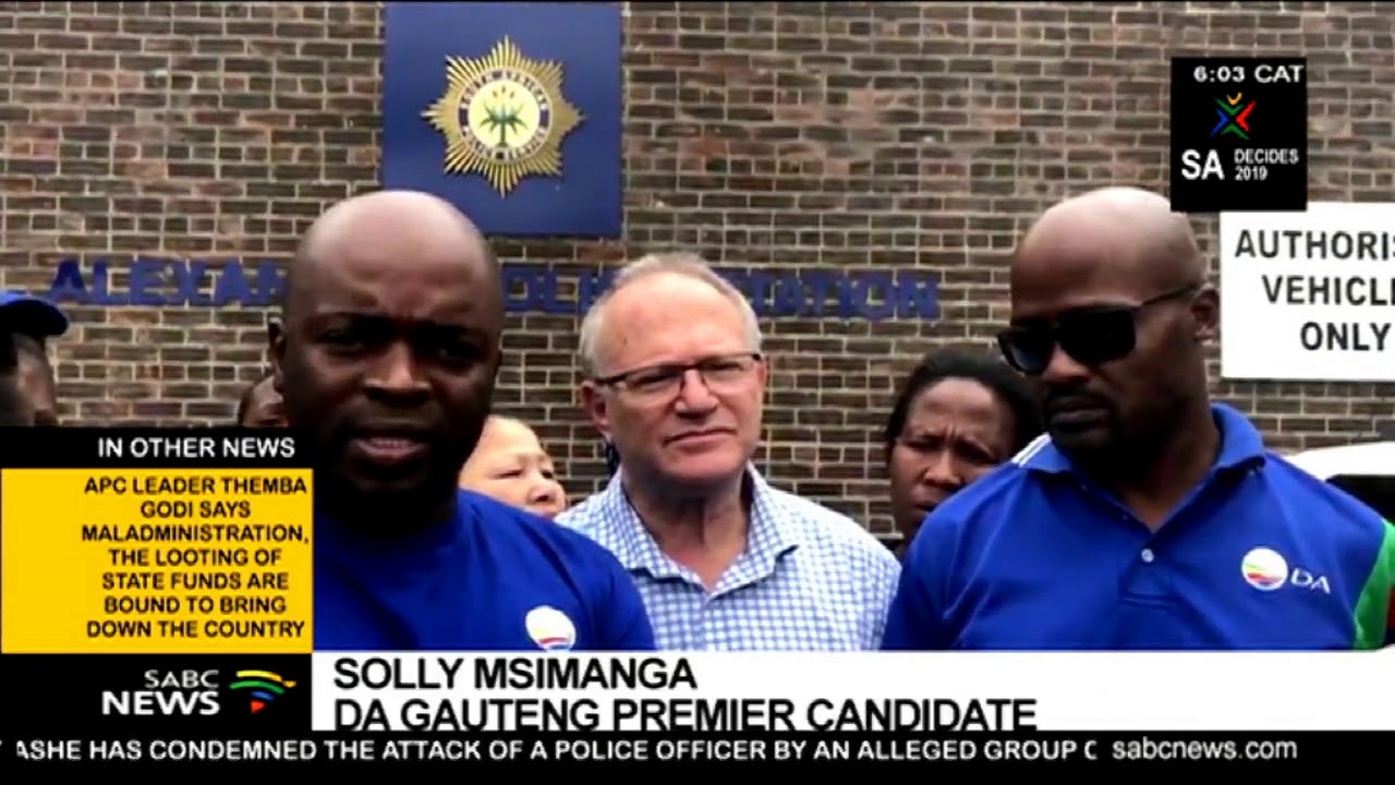 Alex protest puts DA and ANC on war path - YouTube
