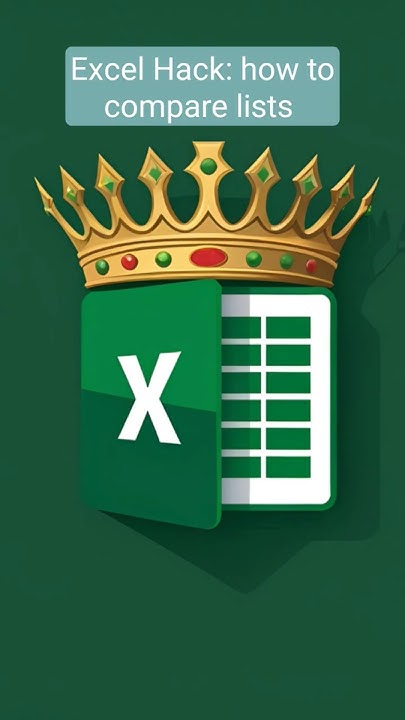 Comparing lists in Excel #exceltips #dataextractor #dataanalysis #dataanlysis #excel # ...