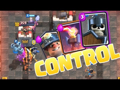 BEST MINER CONTROL DECK | Clash Royale, Tips, Strategies & More!! - YouTube