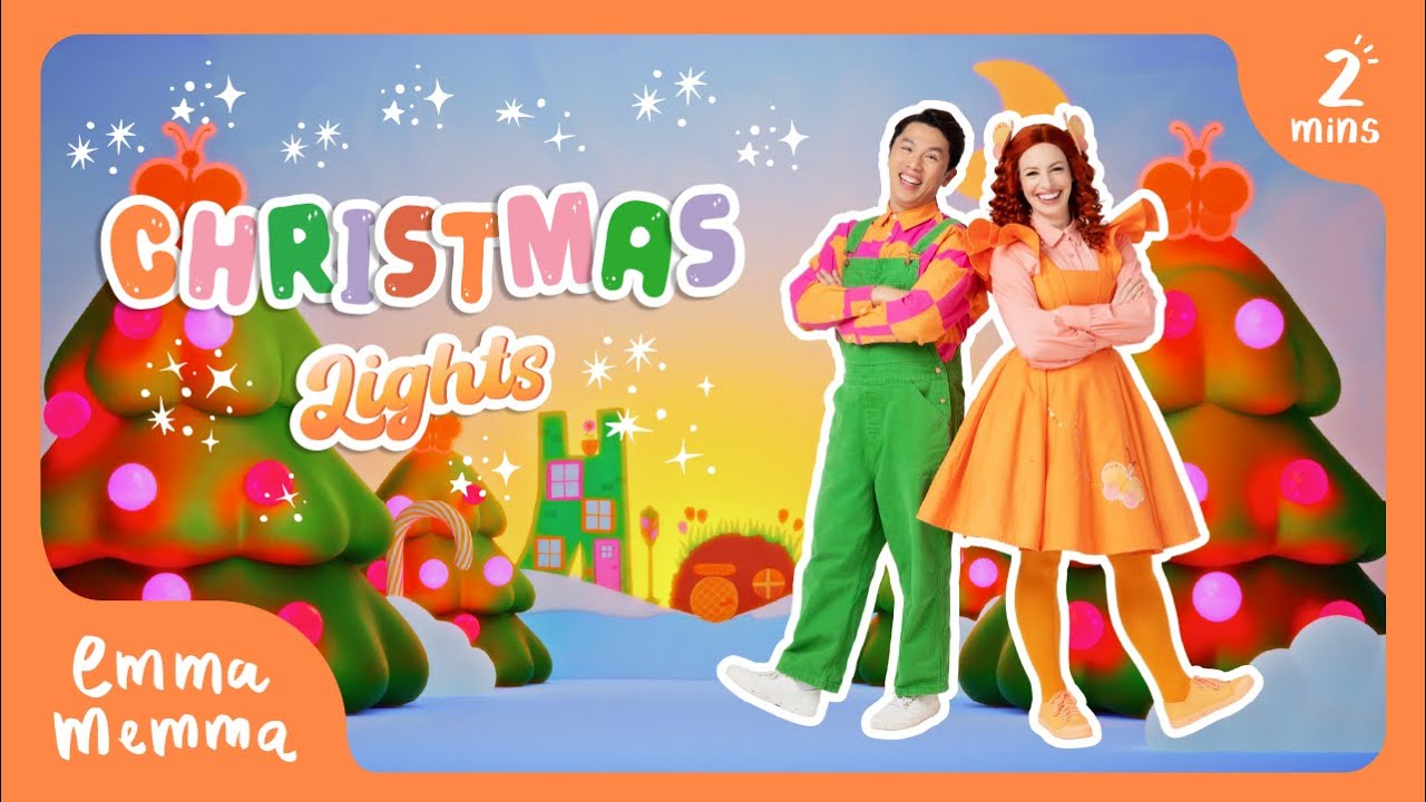Emma Memma: Christmas Lights (Auslan) | Music & Dance for Kids # ...