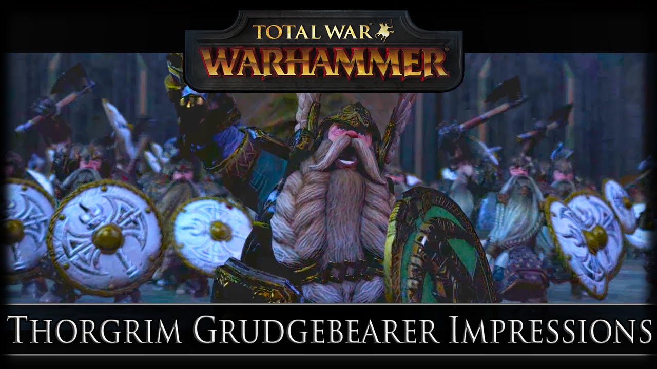 Total War: WARHAMMER - In-Engine Cinematic Trailer: High King Thorgrim ...