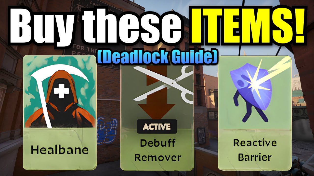 The BASICS of Counter Items in Deadlock! - YouTube