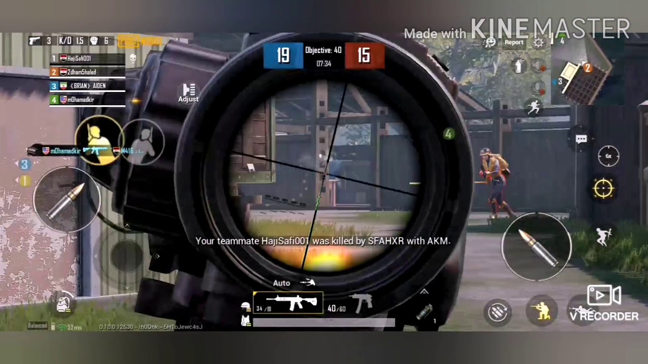 M416 + SCOPE 6 😲 - YouTube