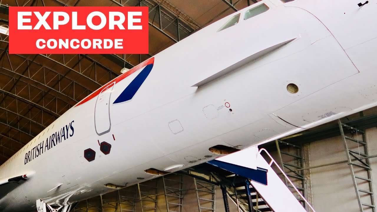 Explore Concorde Manchester Airport Tour - YouTube