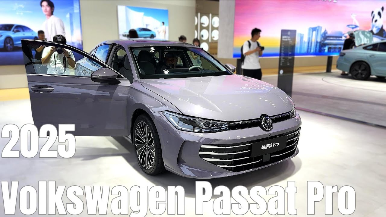 2025 Volkswagen Passat Pro 2.0T 7DCT Walkaround — Shanghai Auto Show ...