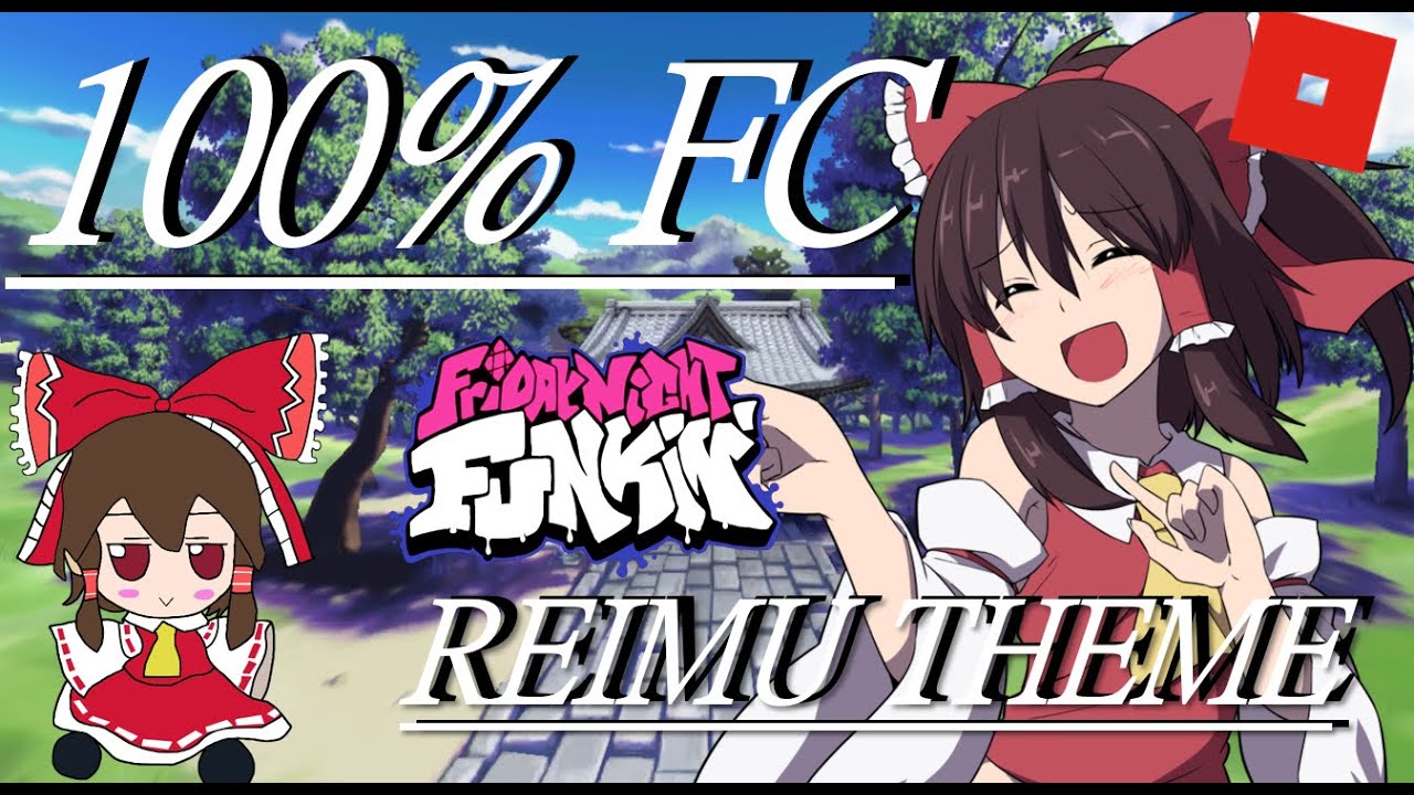 REIMU THEME 100% FC!!!! / Funky Friday ROBLOX - YouTube