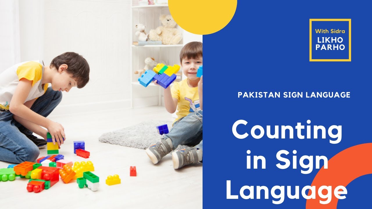 Counting in Sign Language | 123 in Sign Language | PSL | Pakistan Sign ...
