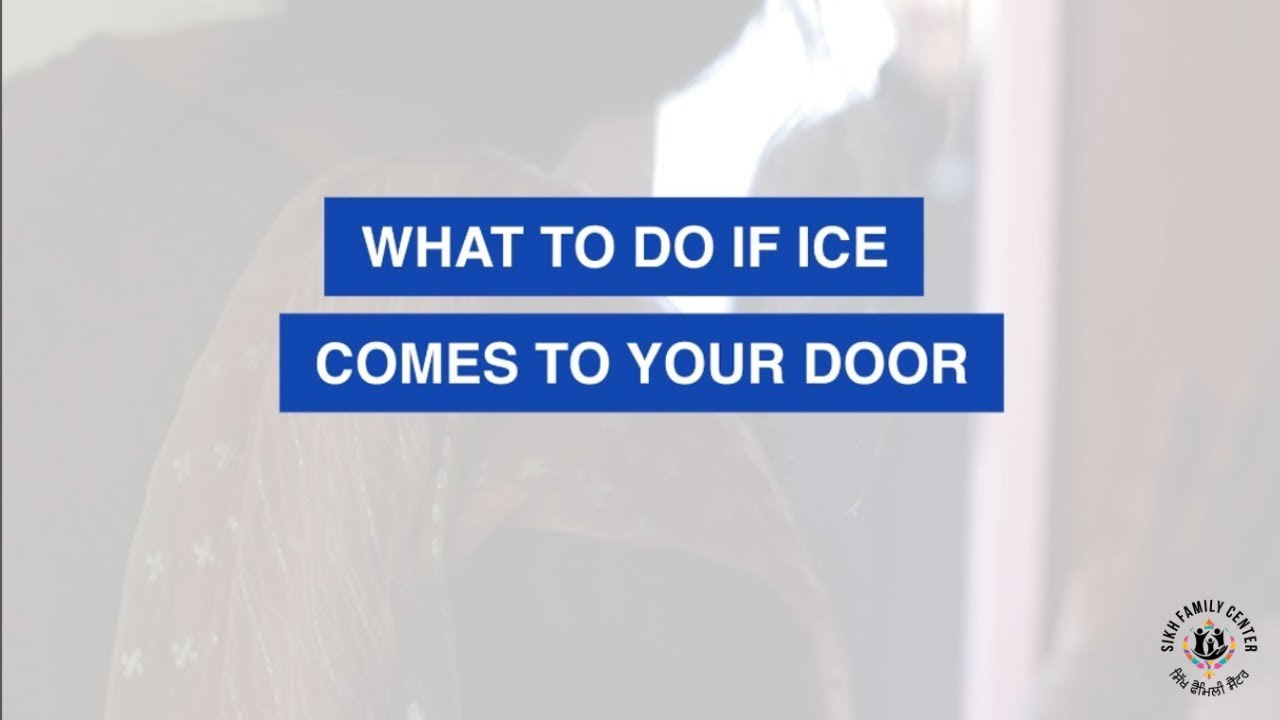 What to do if ICE comes to your door - YouTube